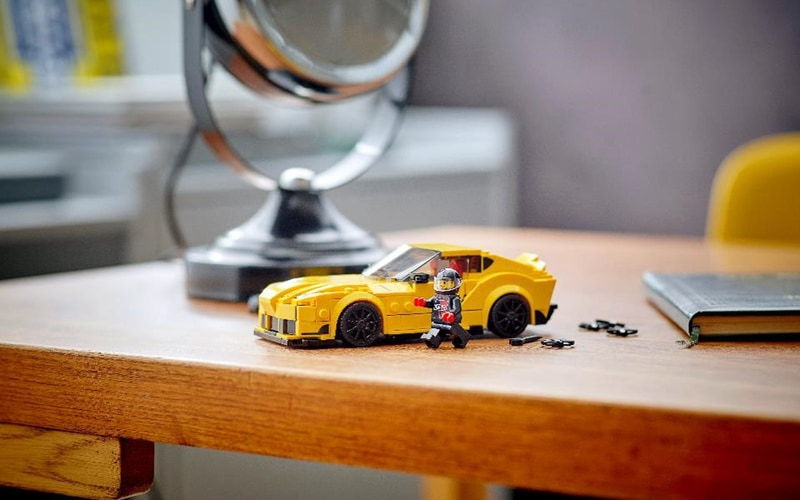 Lego Speed Champions Recreates The Toyota GR Supra MkV | Carscoops