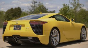 Pearl Yellow Lexus LFA Has Only Been Driven 72 Miles | Carscoops