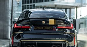 Manhart's MH3 600 Is A BMW M3 Competition With A Lick Of Gold And 626 ...