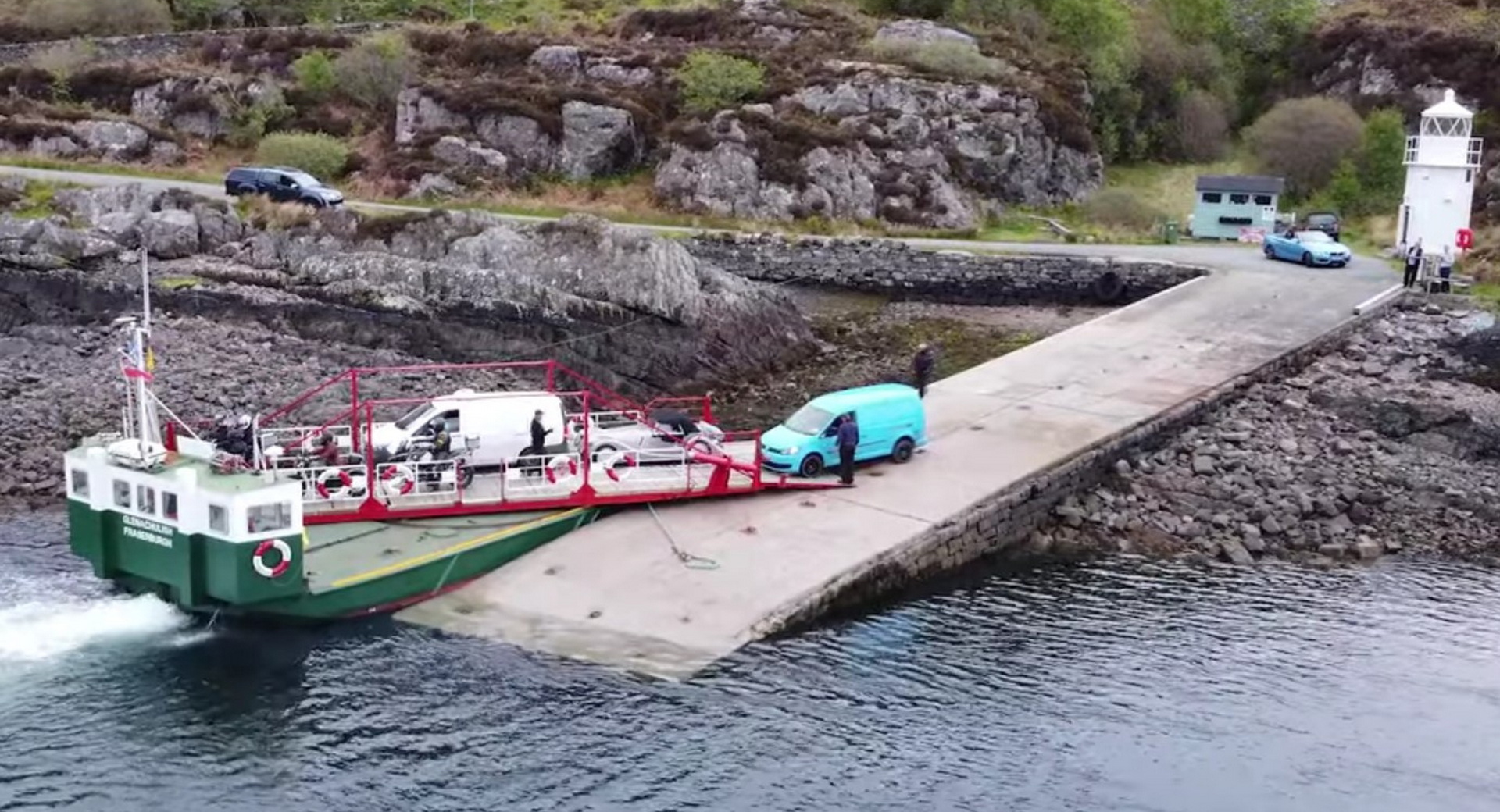 The World’s Last Manual Turntable Ferry Is A Very Clever Solution To ...