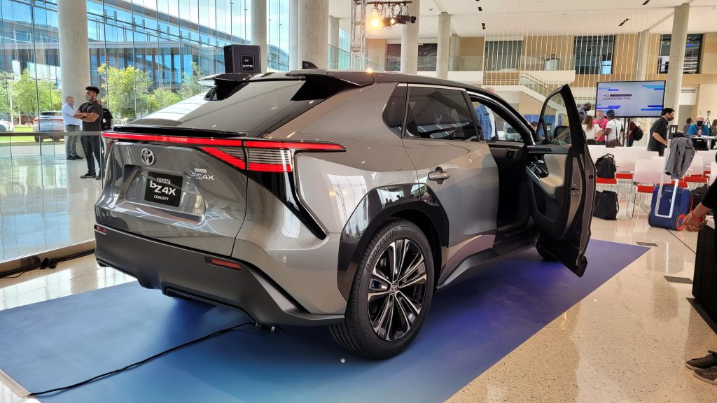 New Toyota bZ4X Concept Arrives In America To Preview All-Electric ...