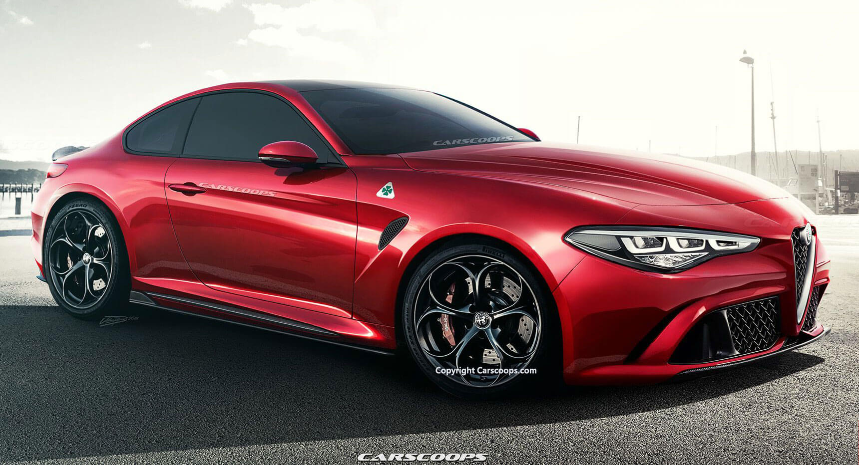 Alfa Romeo Allegedly Planning A New-Age Electric GTV | Carscoops