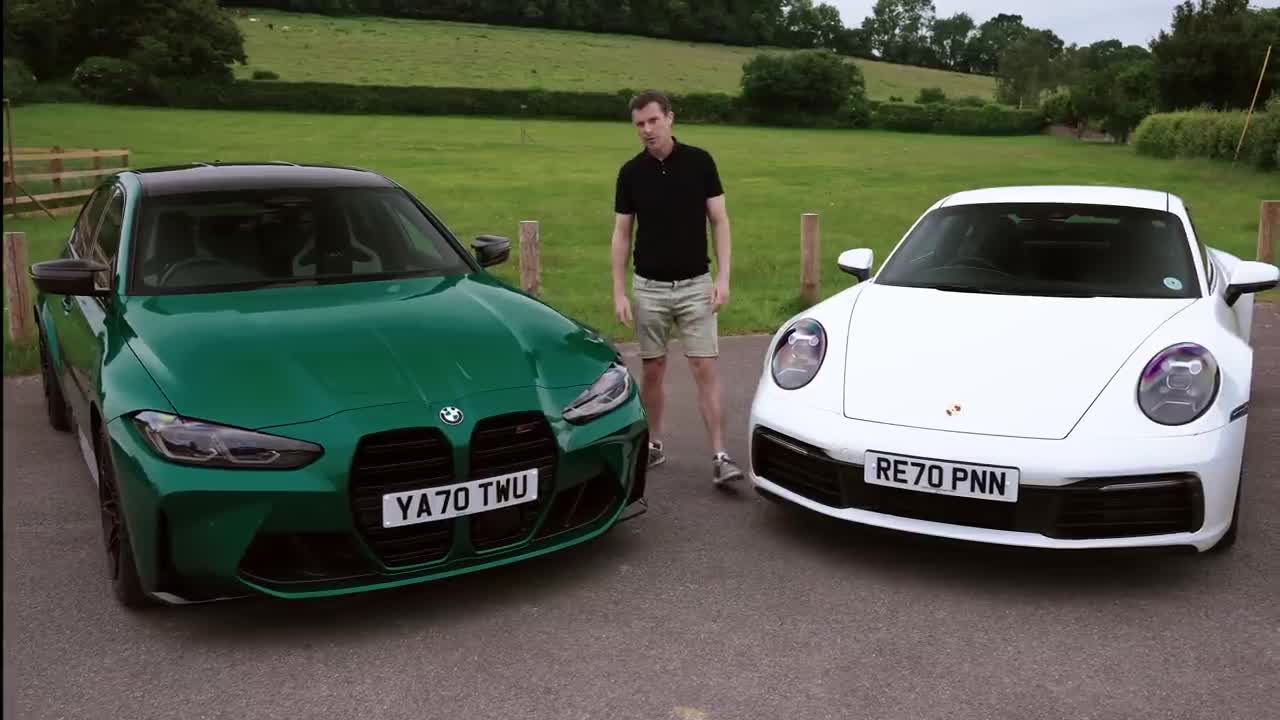 Base Porsche 911 Carrera Vs. BMW M3 Competition: Which Is The Best ...