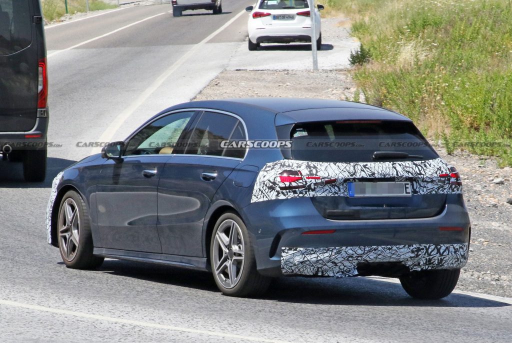 Facelifted Mercedes A-Class Spied Showing New Details | Carscoops