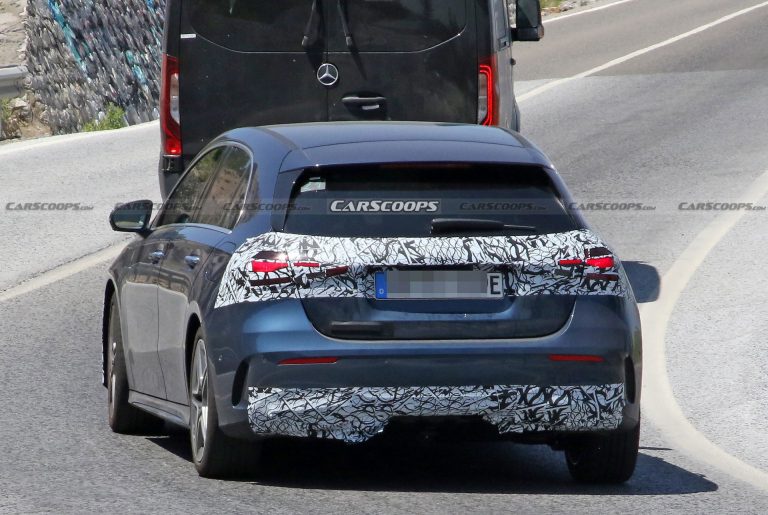 Facelifted Mercedes A-Class Spied Showing New Details | Carscoops