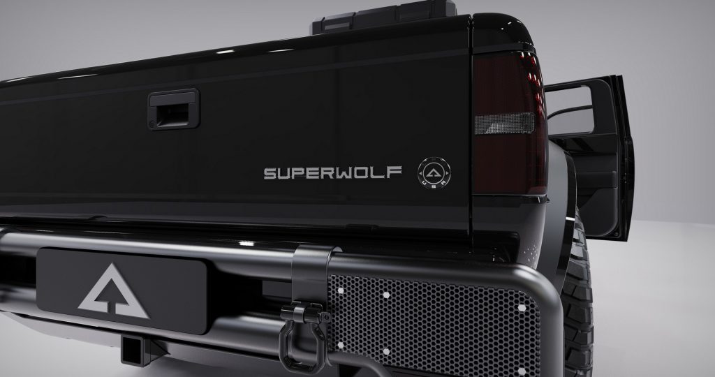 The Alpha SuperWolf Is America’s Latest Electric Crew Cab Pickup ...