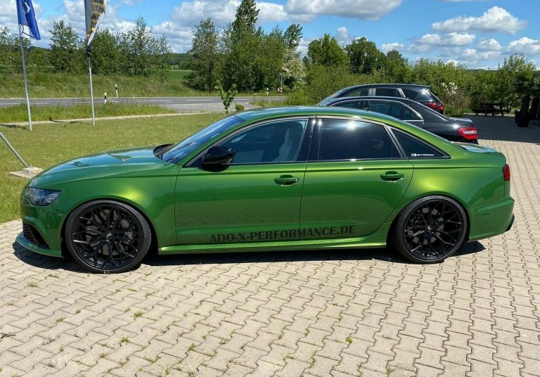 Custom Built C7 Audi RS6 Sedan With 789 HP Is The Hulk Of Performance ...