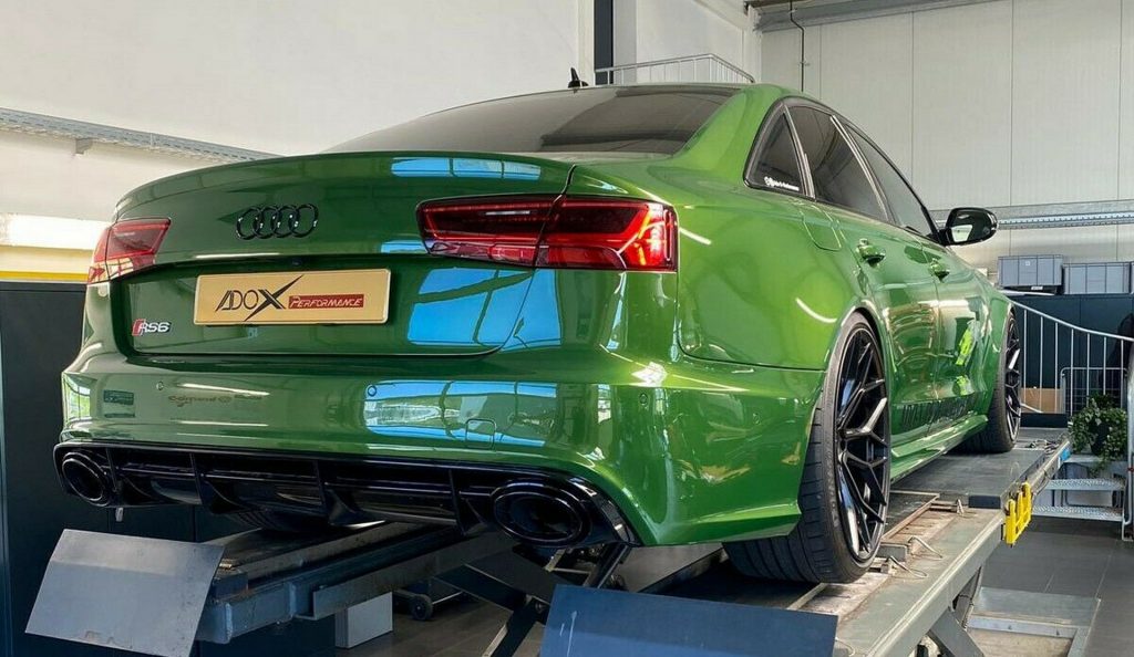 Custom Built C7 Audi RS6 Sedan With 789 HP Is The Hulk Of Performance ...