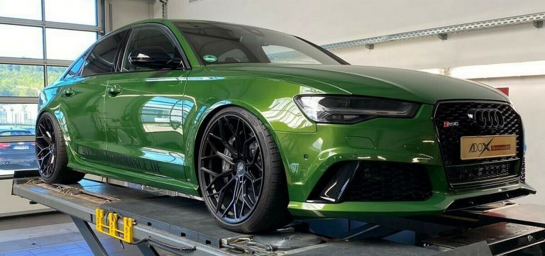 Custom Built C7 Audi RS6 Sedan With 789 HP Is The Hulk Of Performance ...