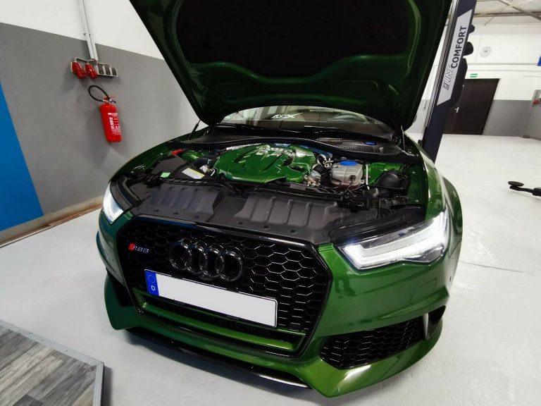 Custom Built C7 Audi RS6 Sedan With 789 HP Is The Hulk Of Performance ...