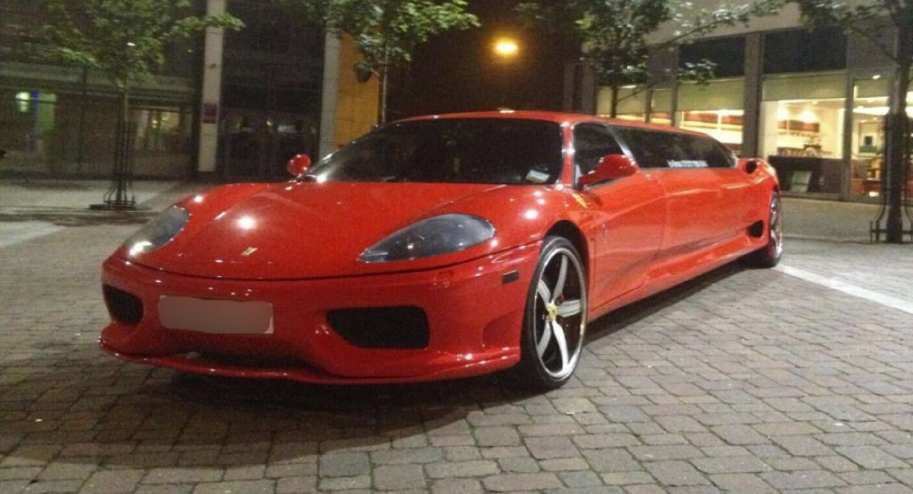 Would You Pay $200k For A Stretched Ferrari 360 Limo With Gullwing ...