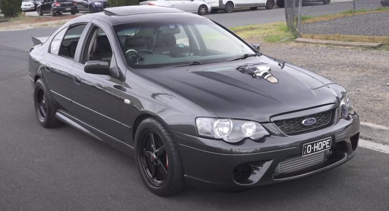 This Modded Aussie Falcon XR6 Turbo Has 1,105 HP, But It Ain’t From A ...