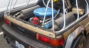 Chopped 1980s Honda Civic Gets A Mid-Engined Transplant With An ...