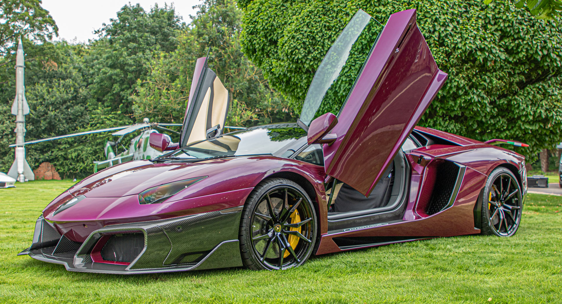 Huber Automotive Crafts Carbon Fiber Kit For The Lamborghini Aventador ...