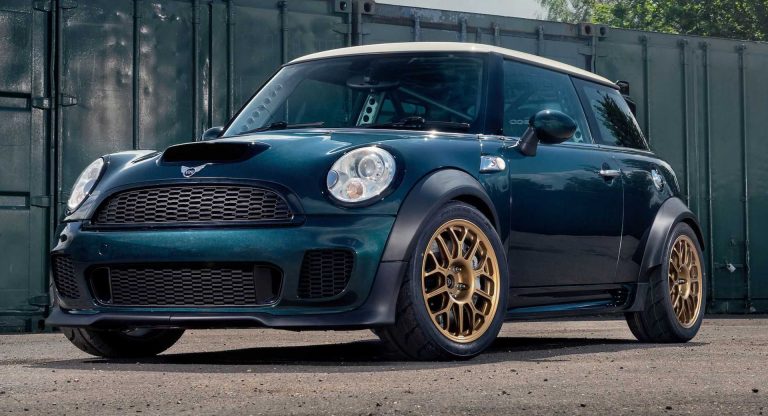 ‘Vini’ Is A Custom-Built Mini With A BMW 4.0-Liter V8 Stuffed Under The ...
