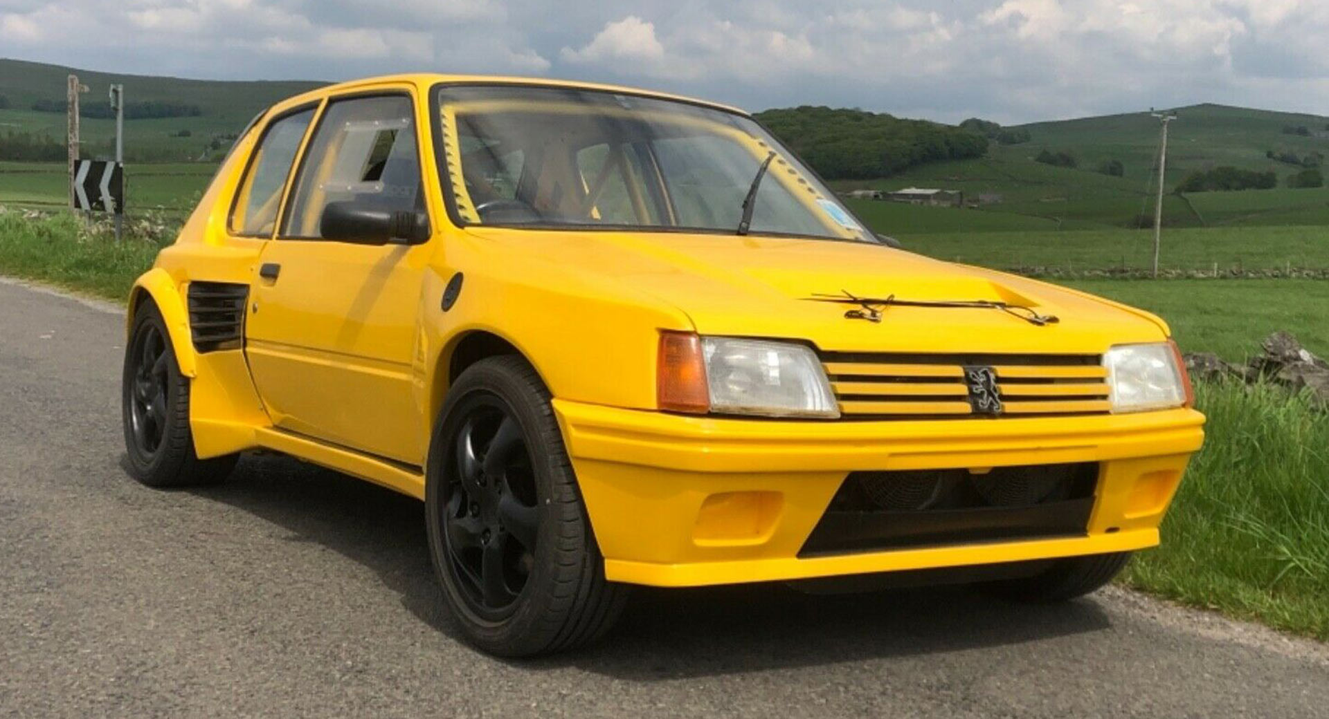 There Is A Porsche Boxster Hiding Under This Peugeot 205 Body Shell ...