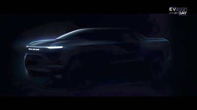 RAM Teases New Futuristic Electric Pickup Truck Coming For Ford’s F-150 ...