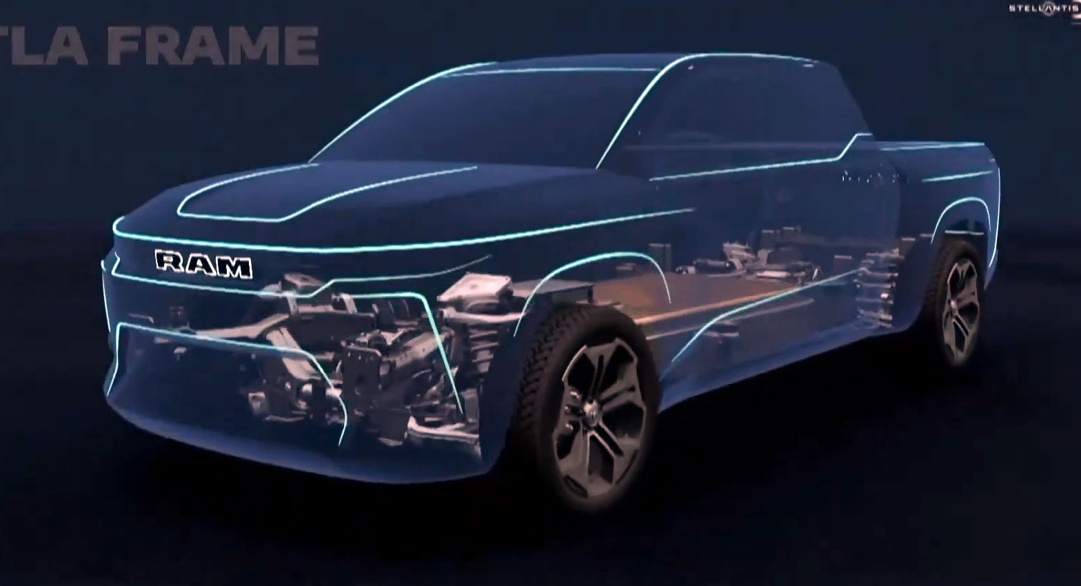 RAM Is Bringing A New Mid-Size Electric Truck Into The Market Together ...