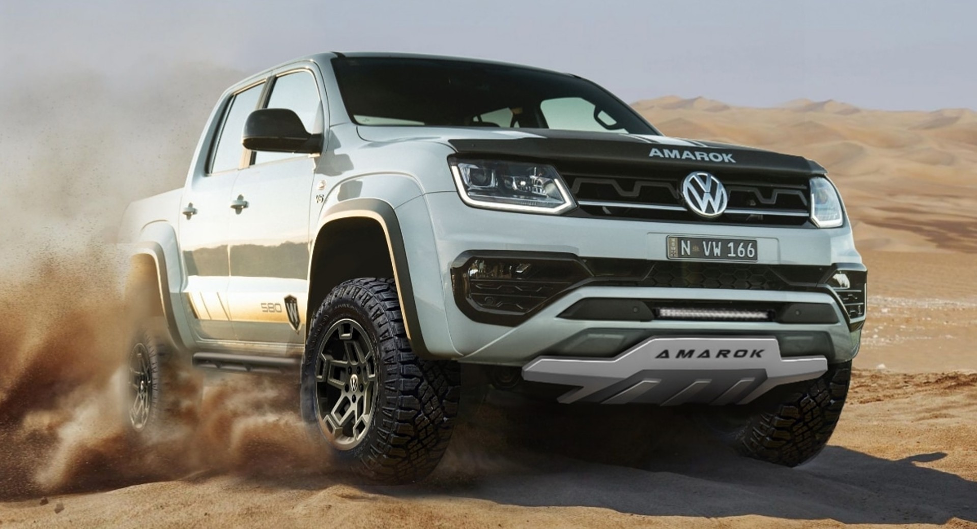 VW Amarok W580X By Walkinshaw Performance Is A Rugged Pickup For Down ...