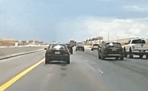 Toyota Highlander Flips Over Highway Median In Crazy Las Vegas Crash ...