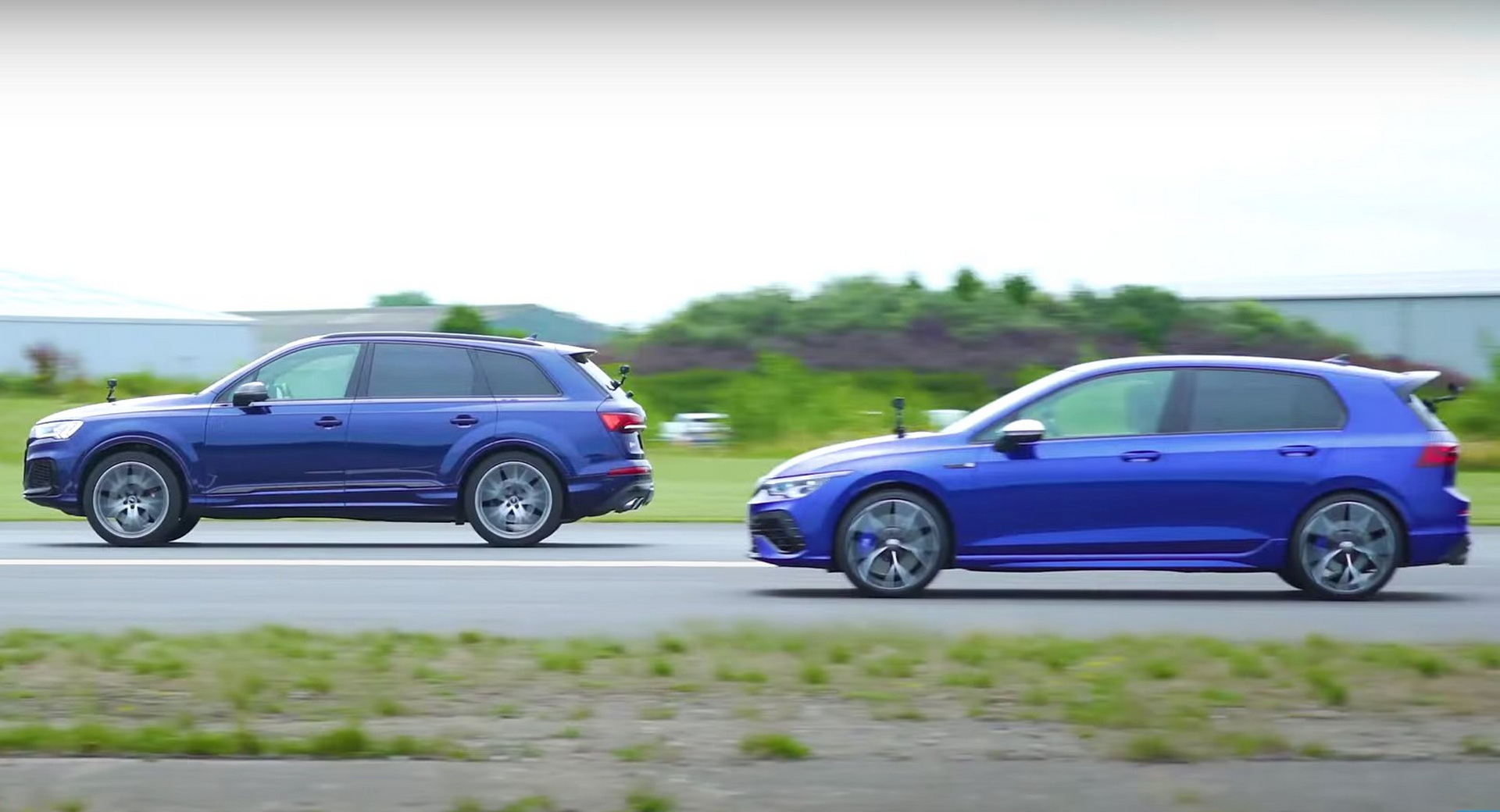Can The New Golf R Take On The Audi SQ7 In A Drag Race? | Carscoops