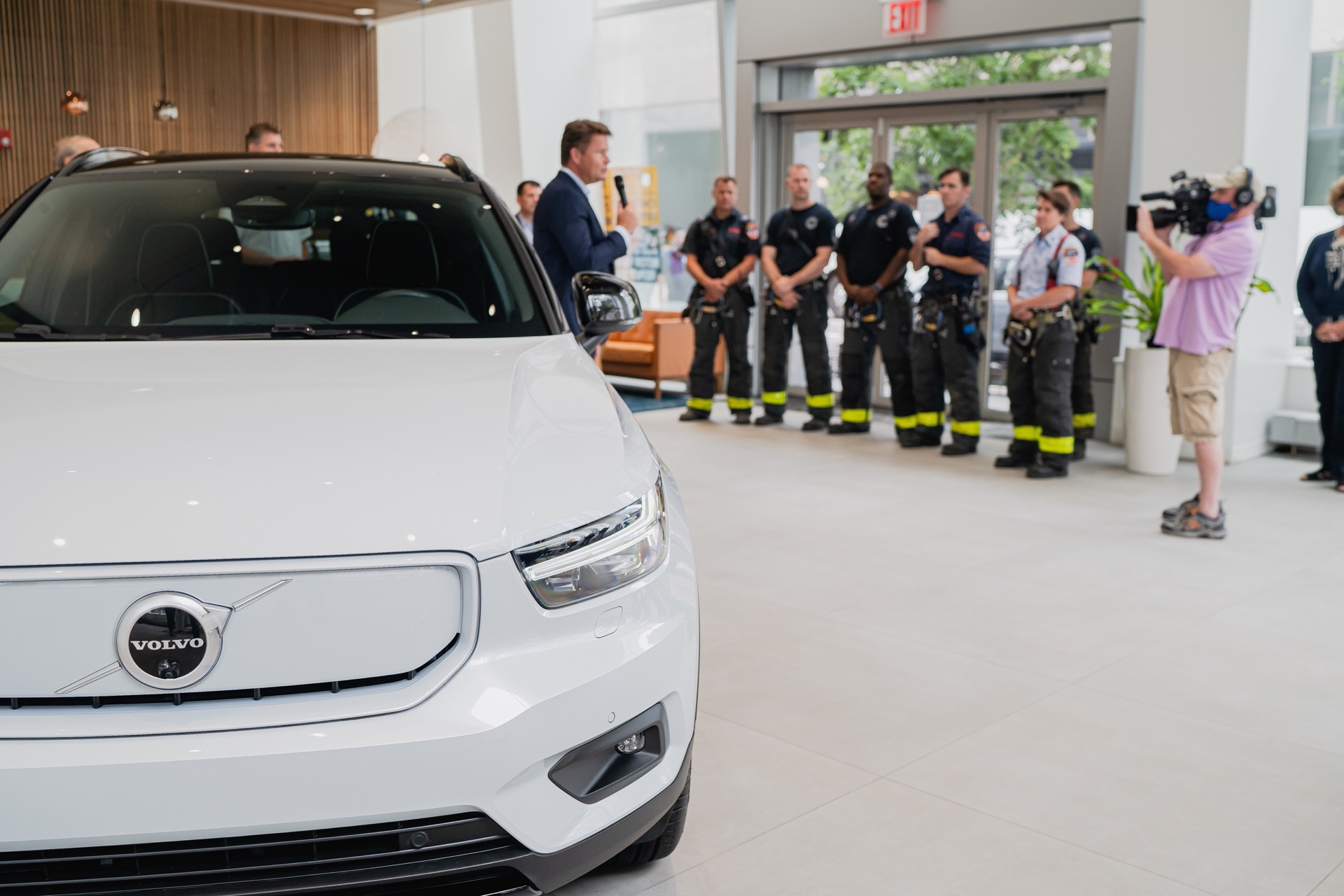 Volvo Donates XC40 Recharge To The NYC Fire Department To Better ...