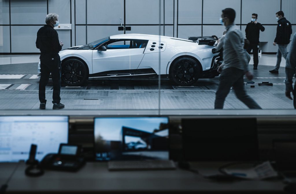Uber-Limited Bugatti Centodieci Completes Wind Tunnel Tests | Carscoops