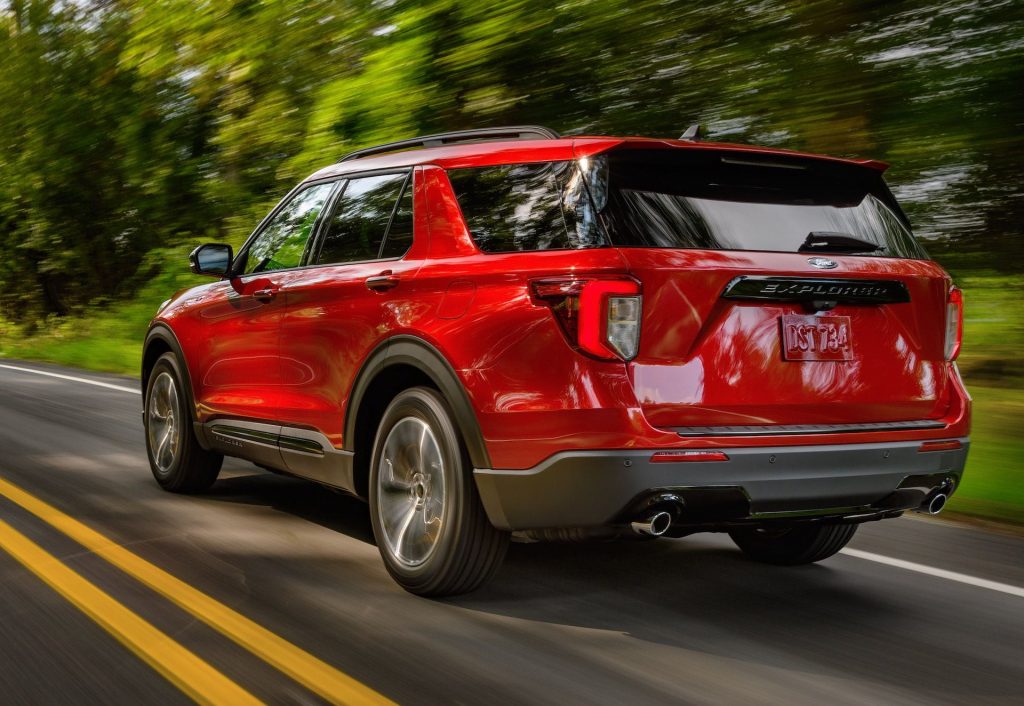 2022 Ford Explorer Gets A 400HP Rear-Wheel Drive ST Model And New ST ...