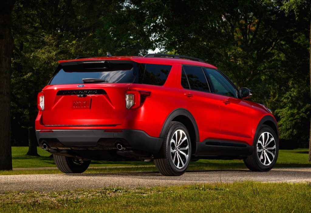 2022 Ford Explorer Gets A 400HP Rear-Wheel Drive ST Model And New ST ...