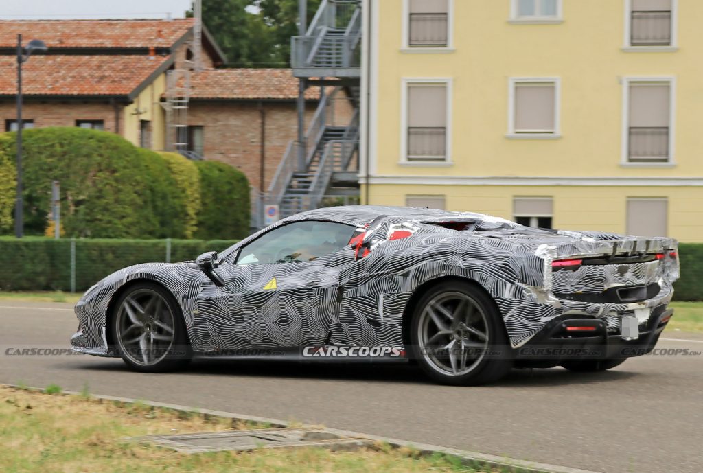 Ferrari 296 GTB Getting Ready To Drop Its Top In New Spy Shots | Carscoops
