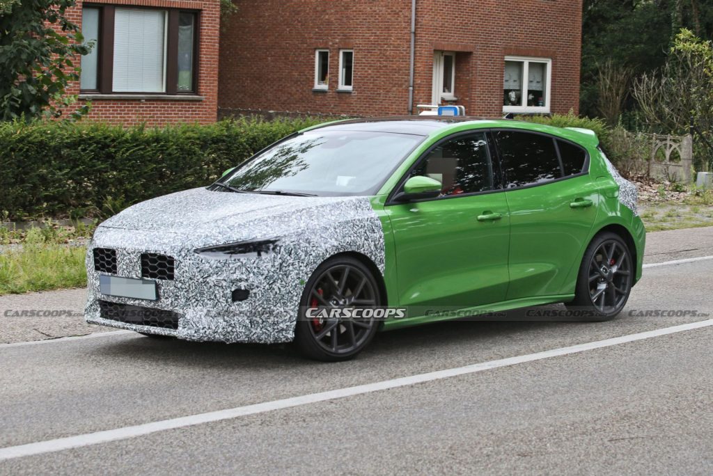 2022 Ford Focus ST Facelift Spied Bringing Hot Hatch Vibes | Carscoops