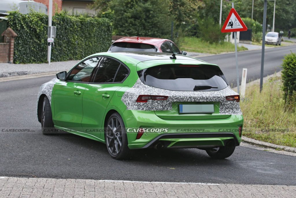 2022 Ford Focus ST Facelift Spied Bringing Hot Hatch Vibes | Carscoops