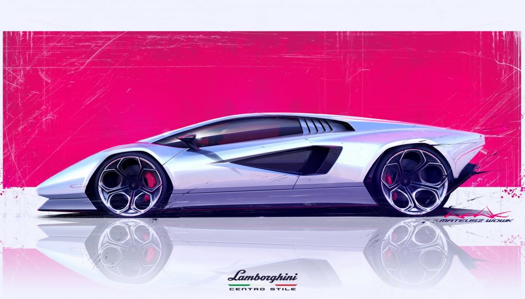 Lamborghini Countach LPI 800-4 Goes Back To The Future As A Sian-Based ...