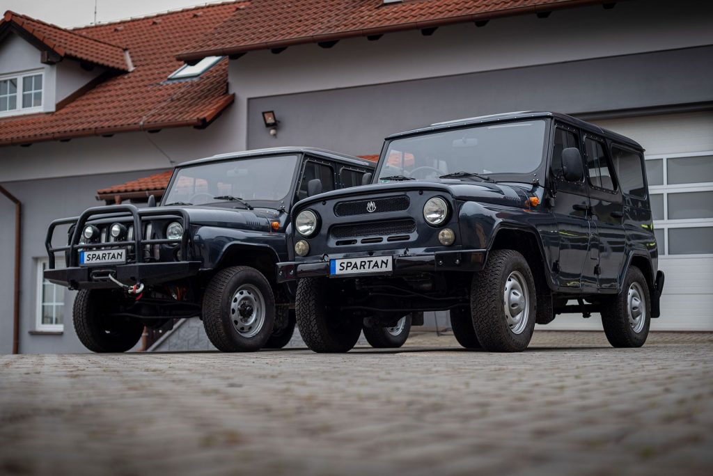 MWM Spartan Electromod Is Based On UAZ Hunter Russian Off-Roader ...