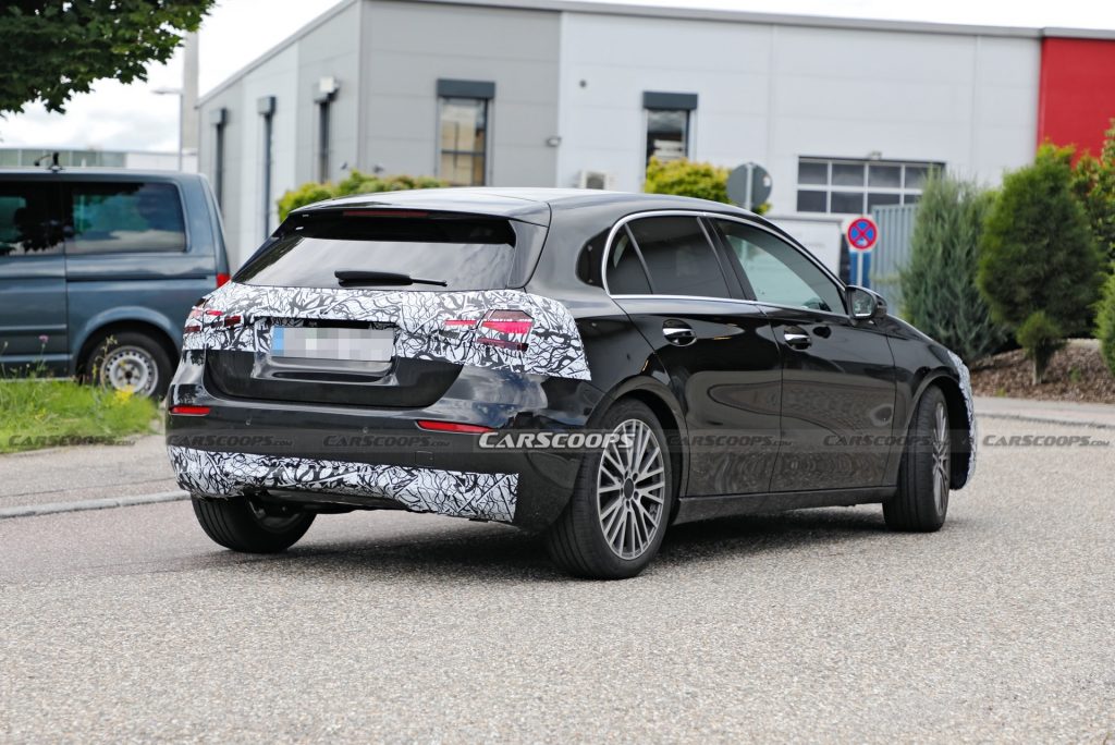 2022 Mercedes A-Class Facelift Continues To Show Incremental External ...