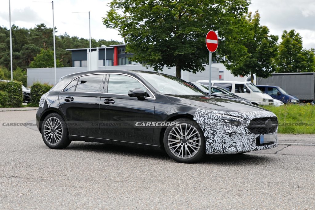 2022 Mercedes A-Class Facelift Continues To Show Incremental External ...