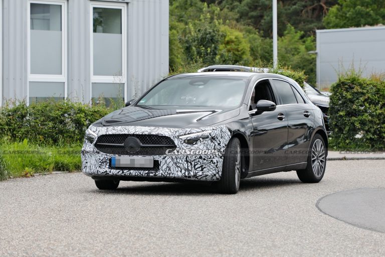 2022 Mercedes A-Class Facelift Continues To Show Incremental External ...