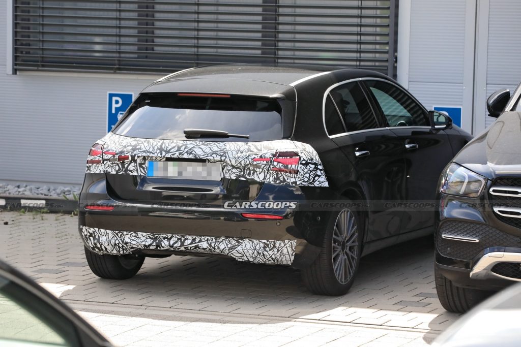 2022 Mercedes A-Class Facelift Continues To Show Incremental External ...