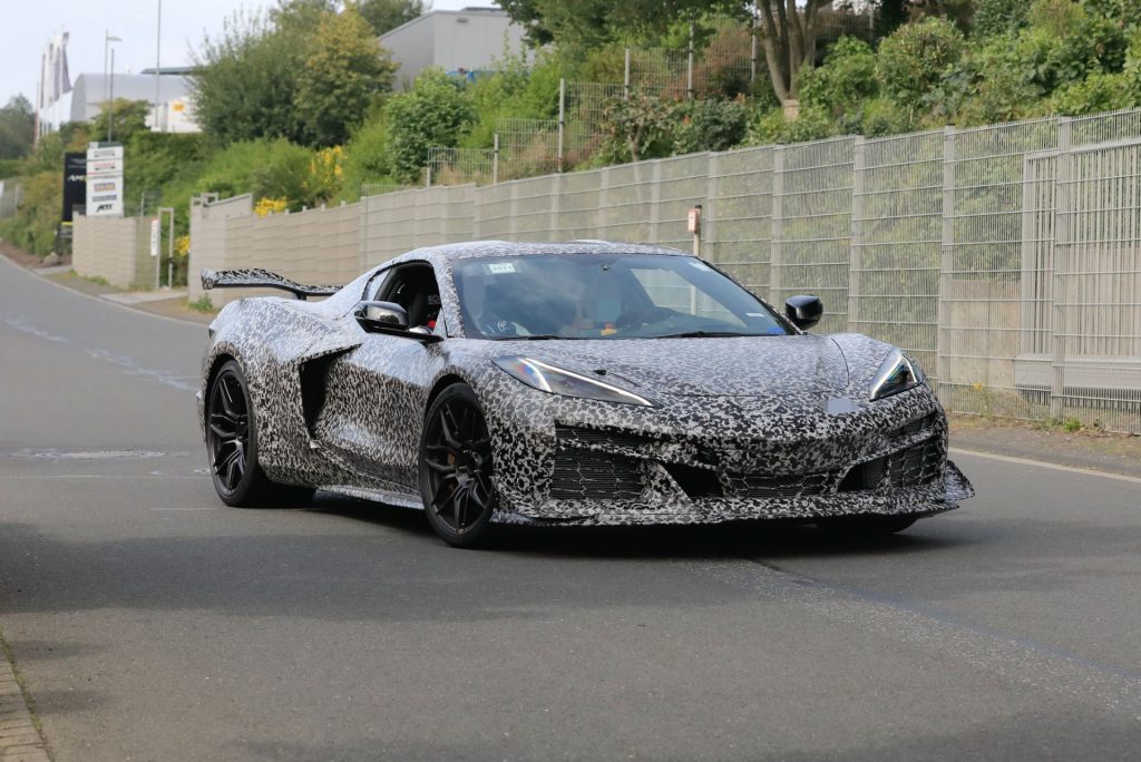 2023 Chevrolet Corvette Z06 Caught Testing At The Nurburgring And It’s ...