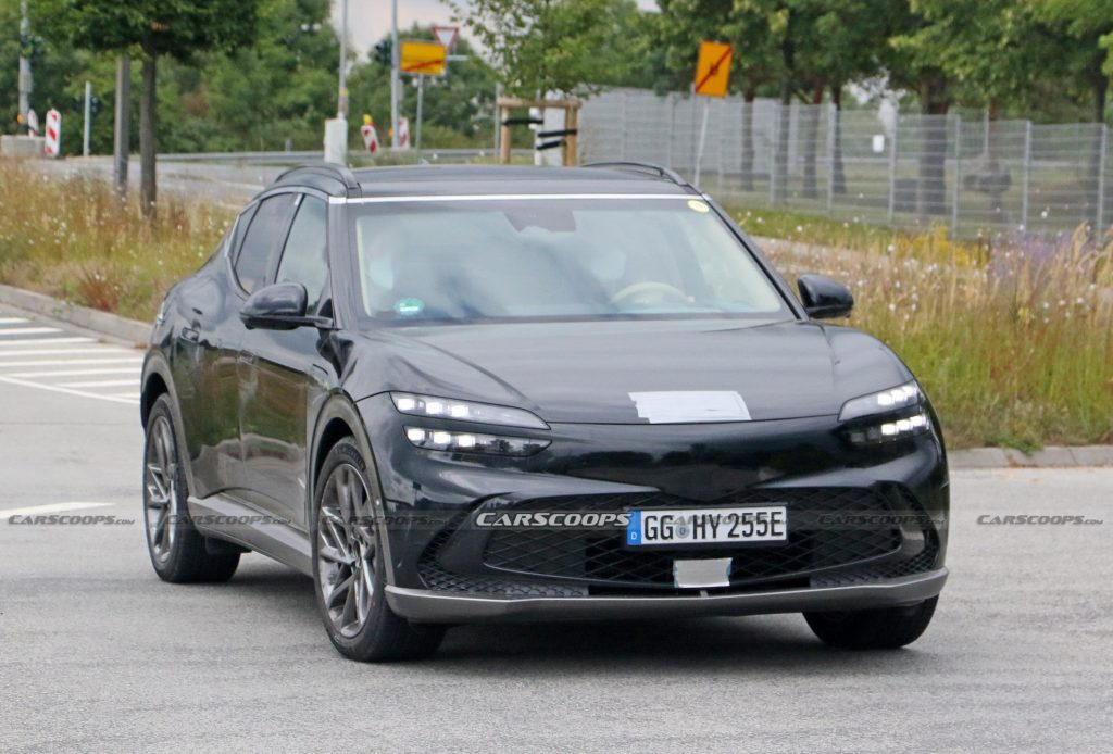 This Is What The New Genesis GV60 Looks Like In Black | Carscoops