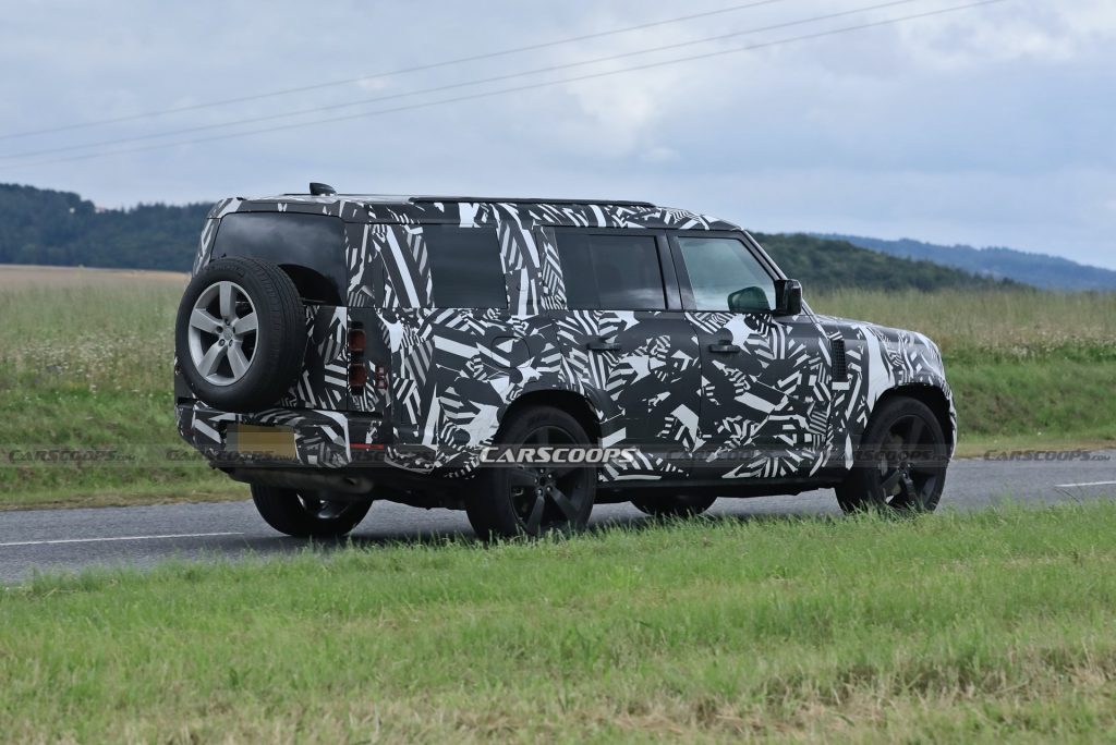 Land Rover’s Longer Defender 130 Spotted On Public Roads | Carscoops
