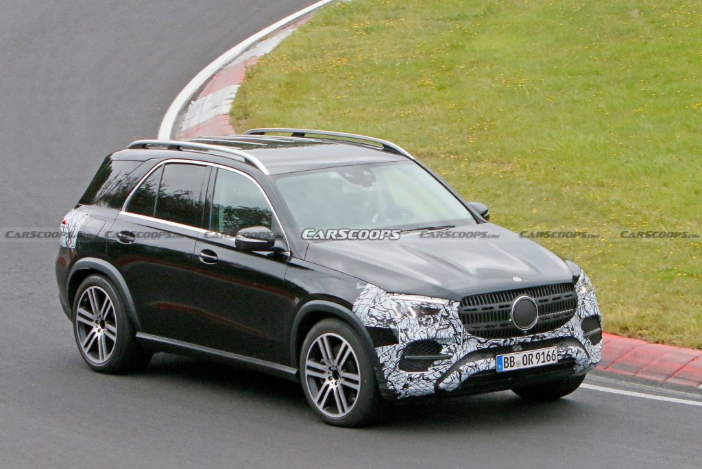 2023 Mercedes GLE Returns To Show Off Minor Updates | Carscoops