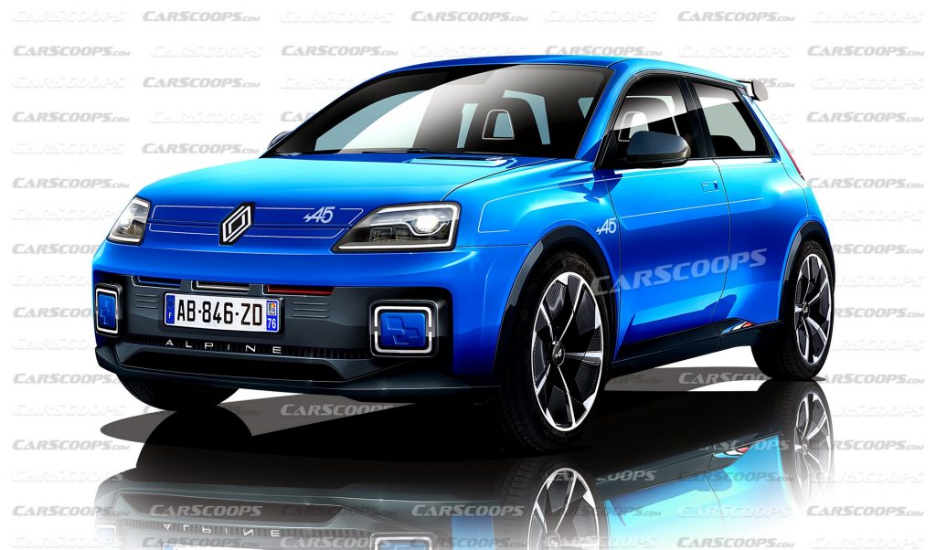 Alpine Teases A290_β Electric Hot Hatch Concept Ahead Of May 9 Reveal ...