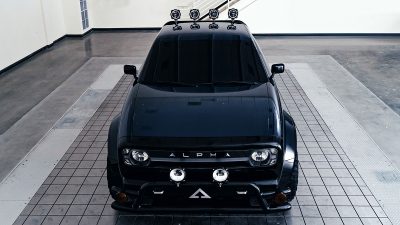 Alpha Unveils Its Wolf Electric Pickup Truck In The Flesh | Carscoops