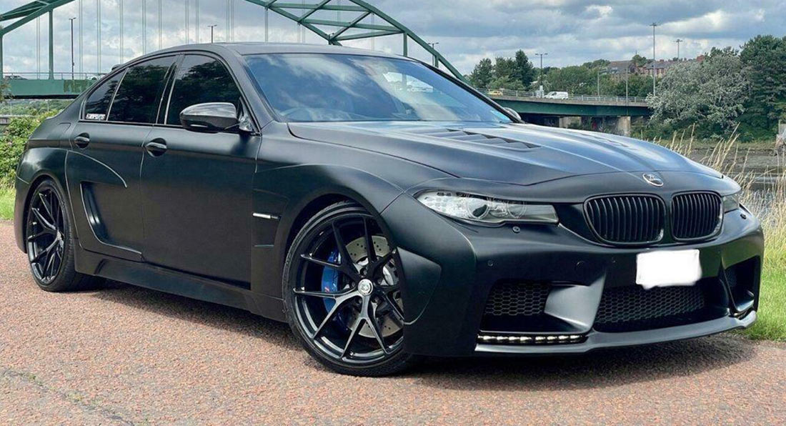 This 800 HP 2013 BMW M5 From Hamann Really Makes A Statement | Carscoops