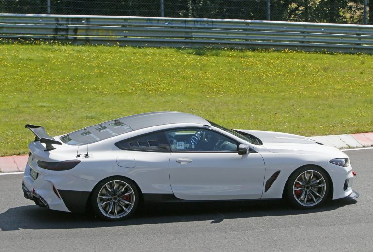 Possible BMW M8 CSL Prototype Spotted Again, This Time With Added ...