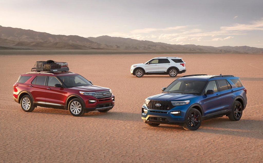 2022 Ford Explorer Gets A 400HP Rear-Wheel Drive ST Model And New ST ...