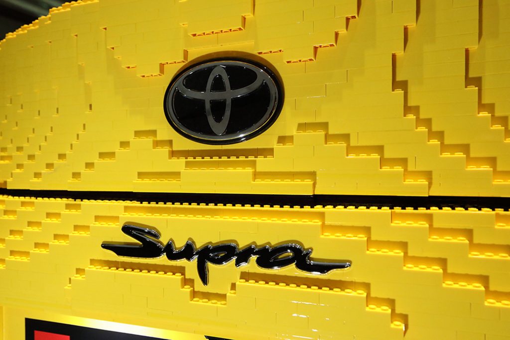 Toyota GR Collaborates With Lego To Build A Full-Size Driveable Supra ...