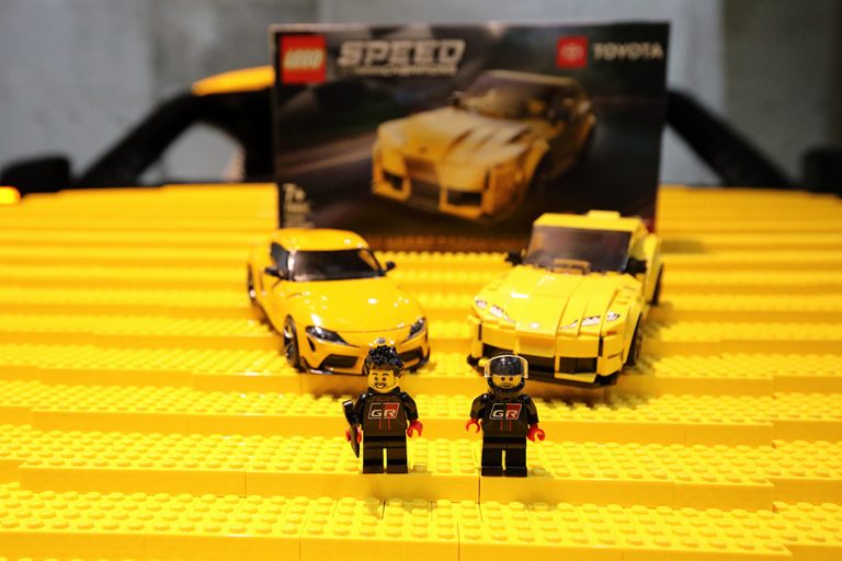 Toyota GR Collaborates With Lego To Build A Full-Size Driveable Supra ...