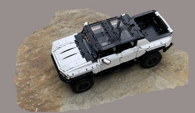 Lego Enthusiast Creates Scale GMC Hummer EV With Crab Walking And ...